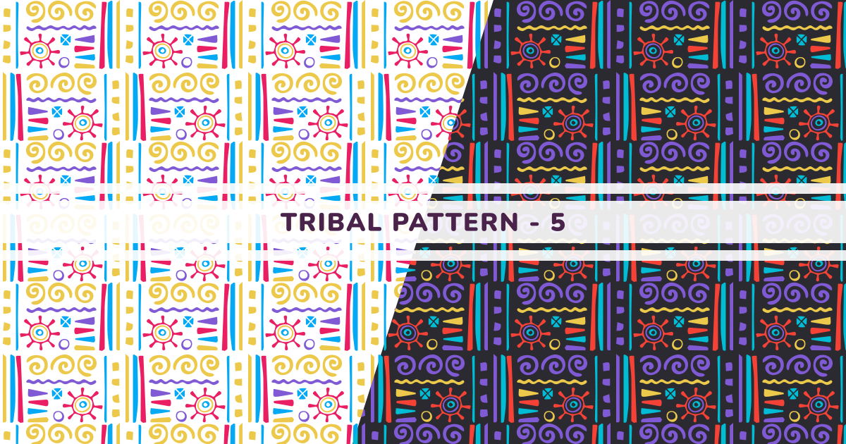 Tribal Pattern - 5 - Pattern Monster | SVG Pattern Generator