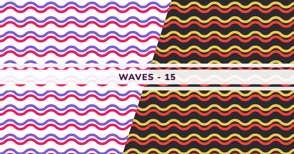 Waves - 15 - Pattern Monster | SVG Pattern Generator