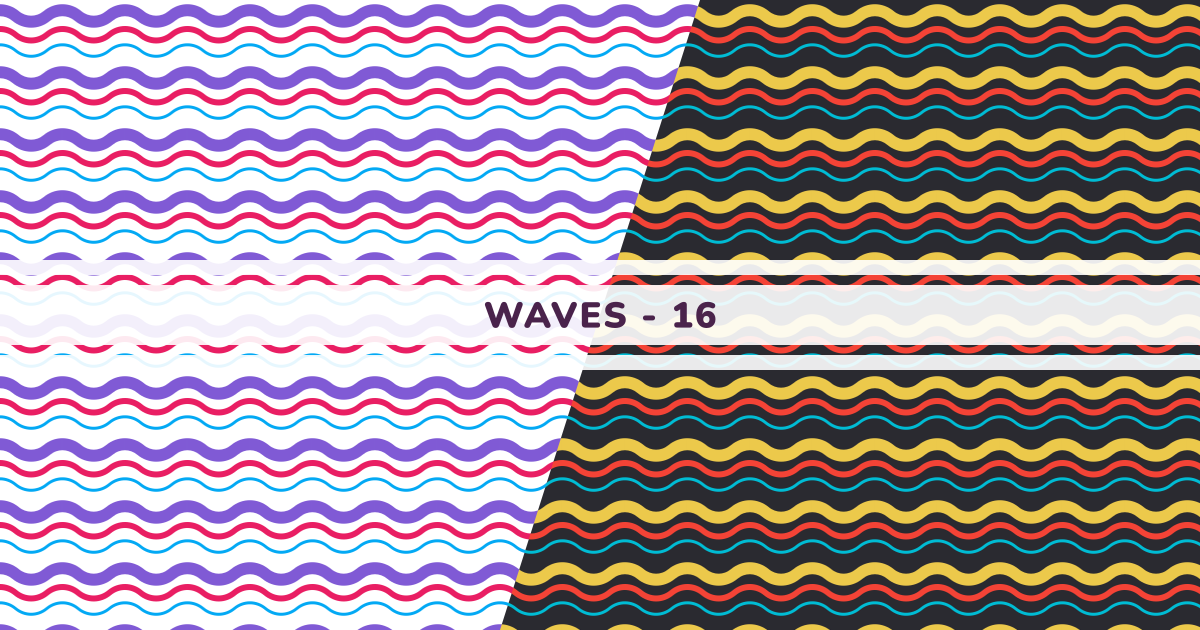 Waves - 16 - Pattern Monster | SVG Pattern Generator